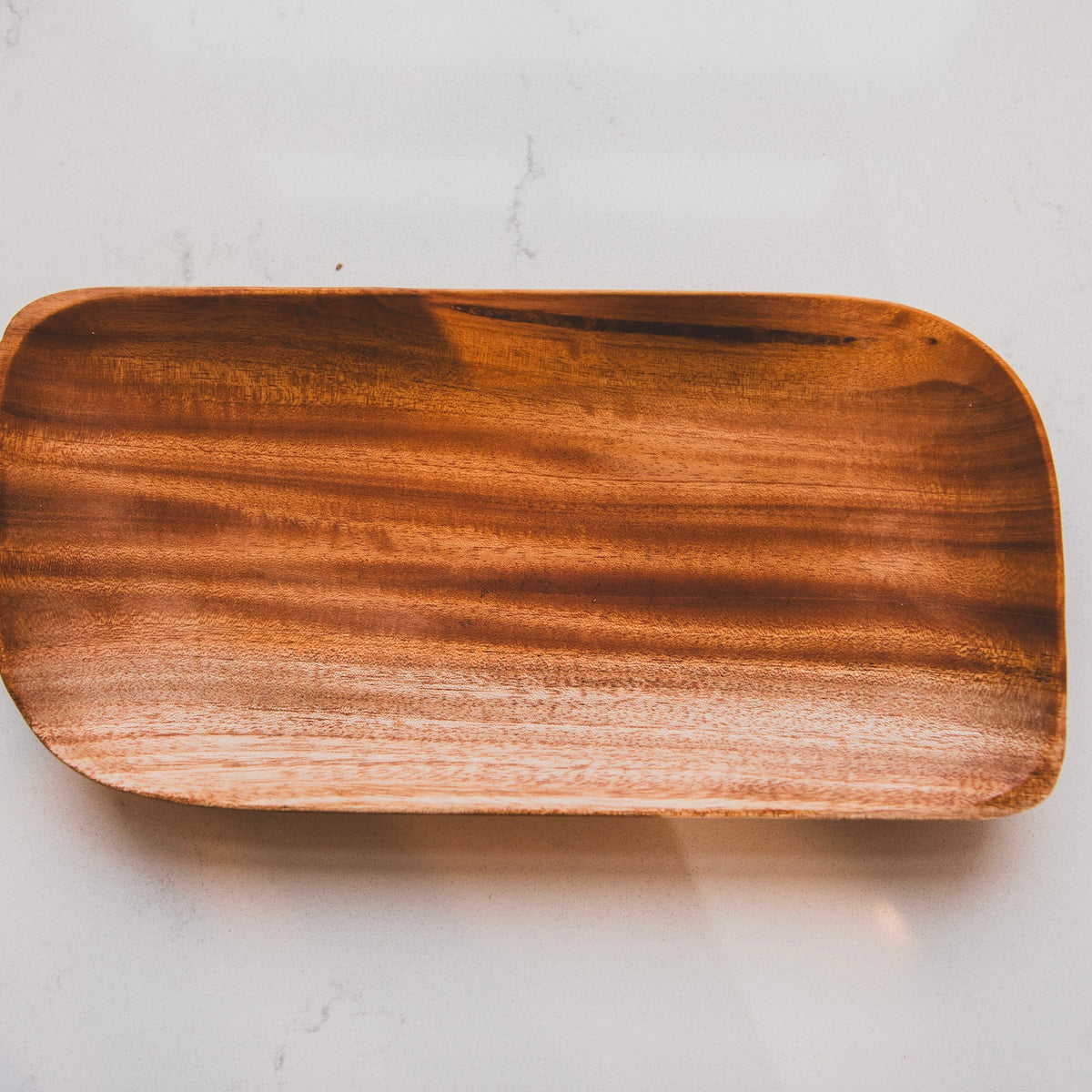 Small Neem Wood Snack Plate